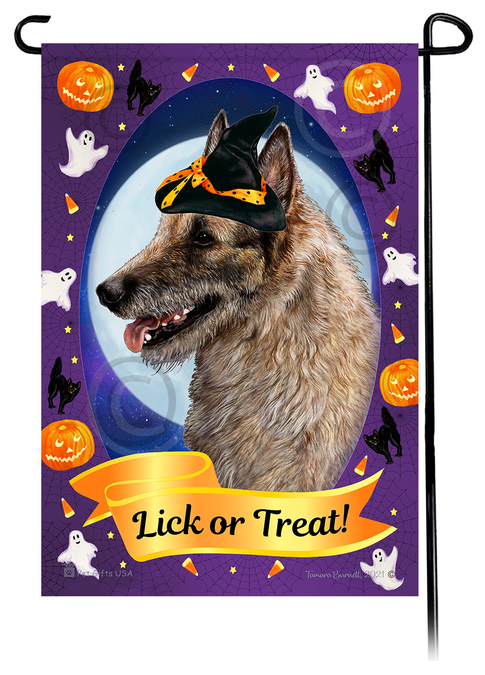 English Pointer Red and White - Patriotic Flowers Garden Flag | Pet ...