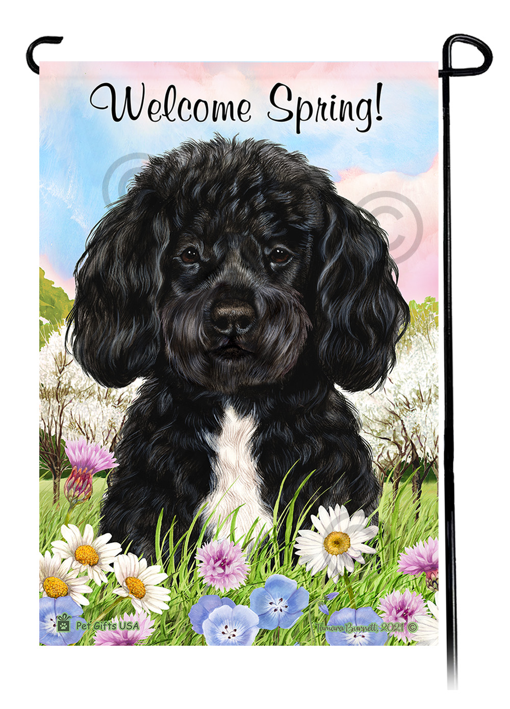 Welcome Spring Garden Flags | Pet Gifts USA