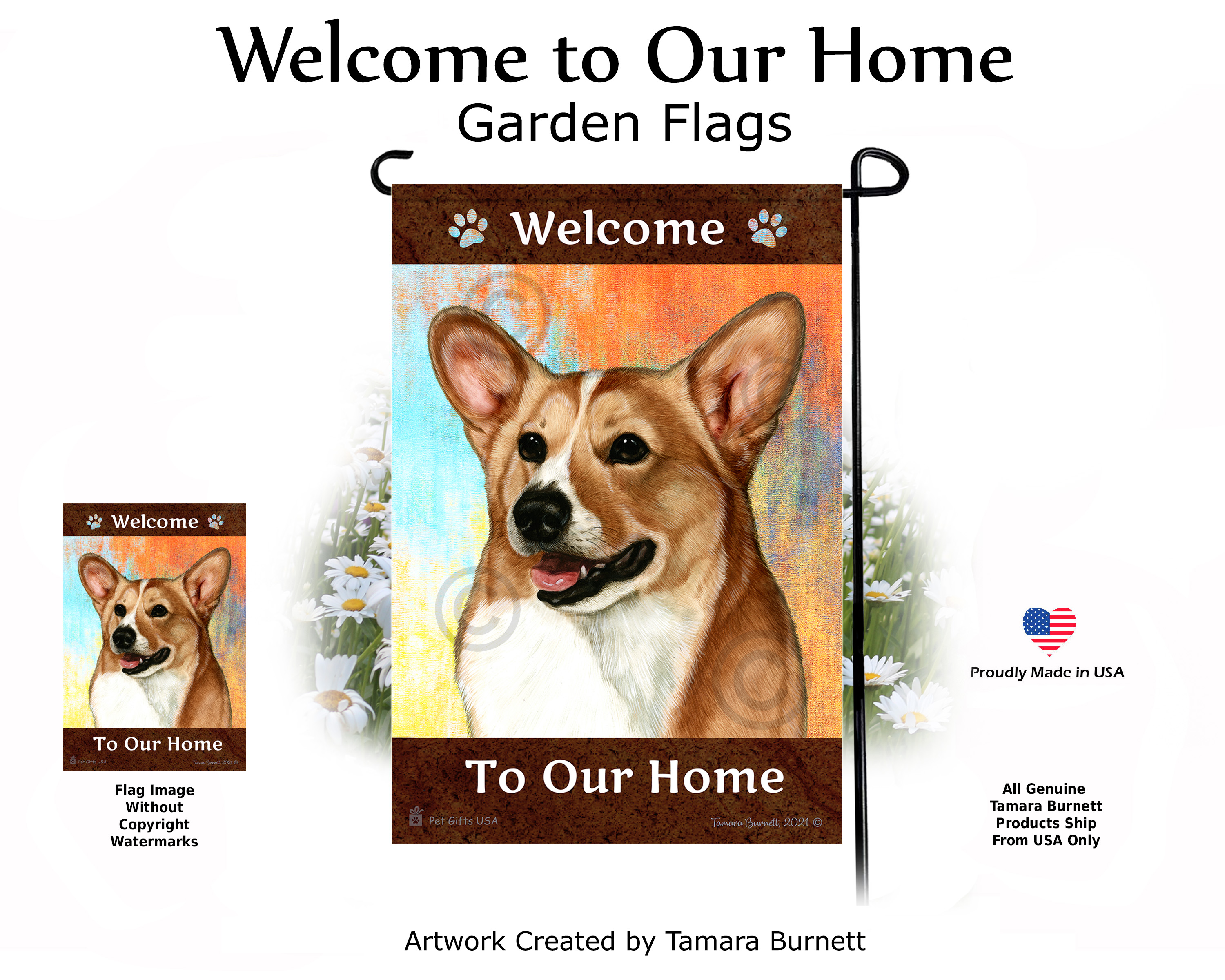 Plott Hound (Brindle) Summer Beach Garden Flag | Pet Gifts USA