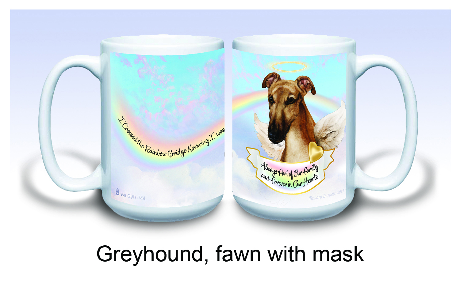 Greyhound Fawn - Memorial Mug | Pet Gifts USA