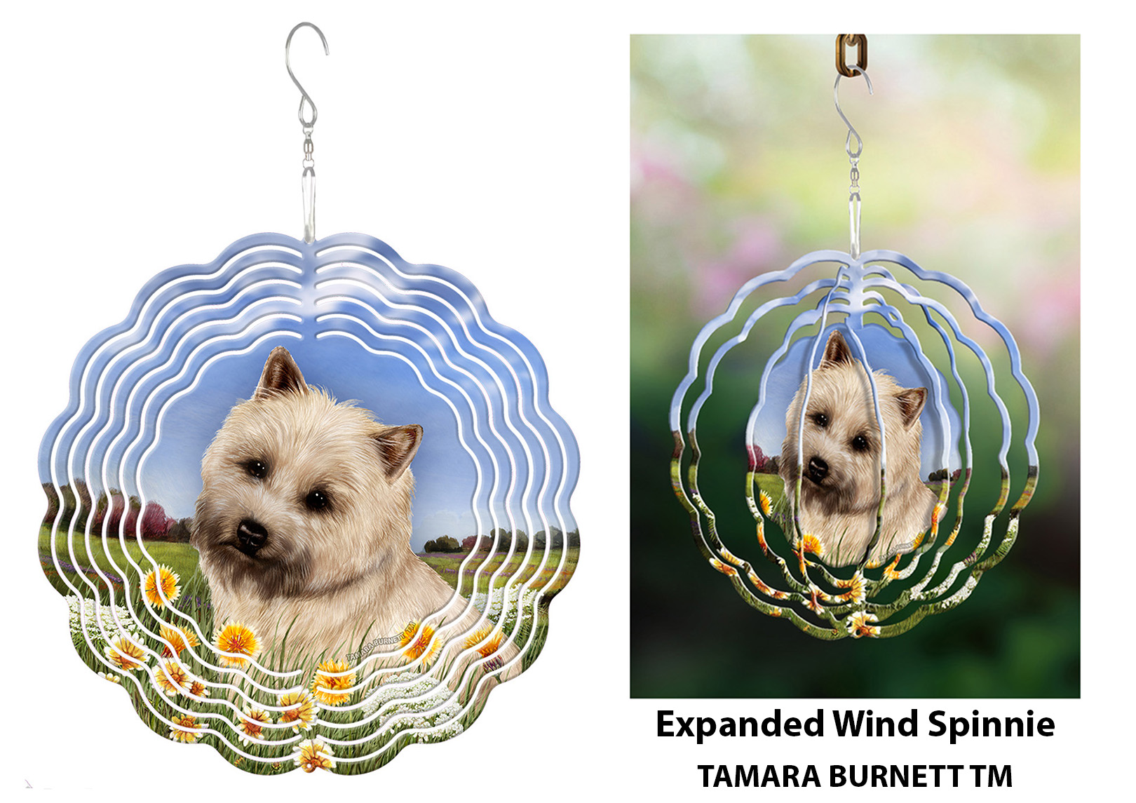 Cairn Terrier Wheaten - Wind Spinner | Pet Gifts USA