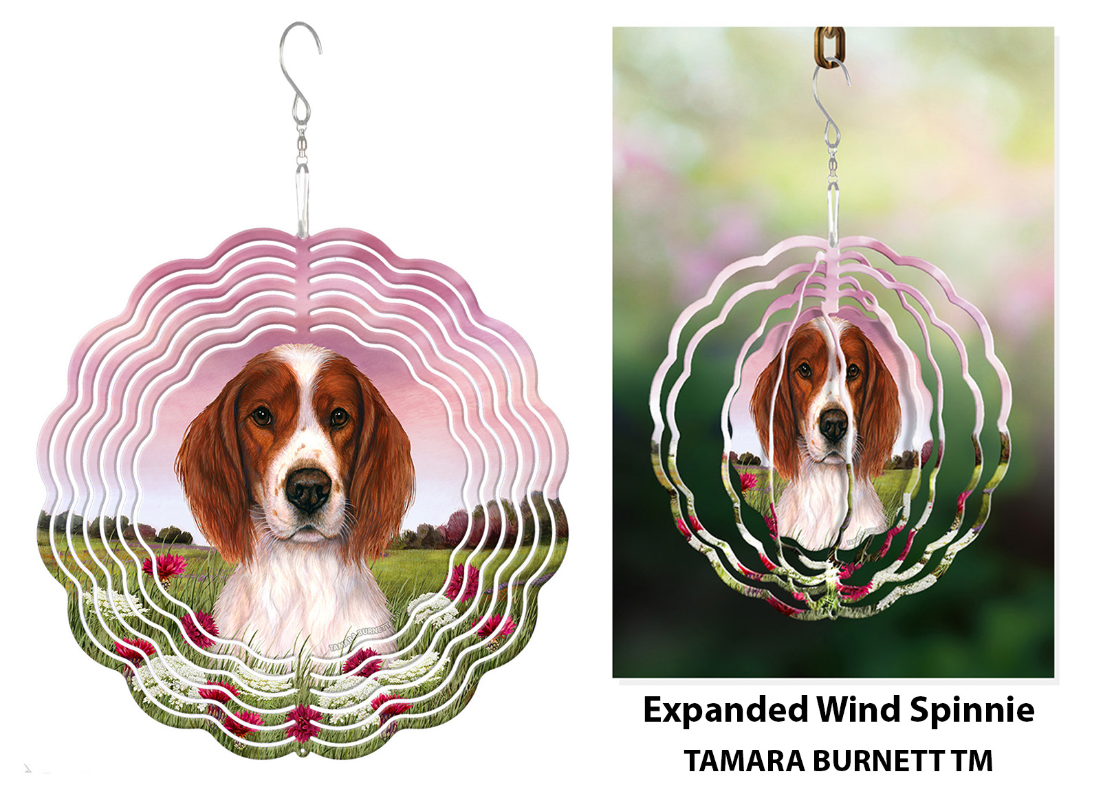 Irish Setter Red and White - Wind Spinner | Pet Gifts USA